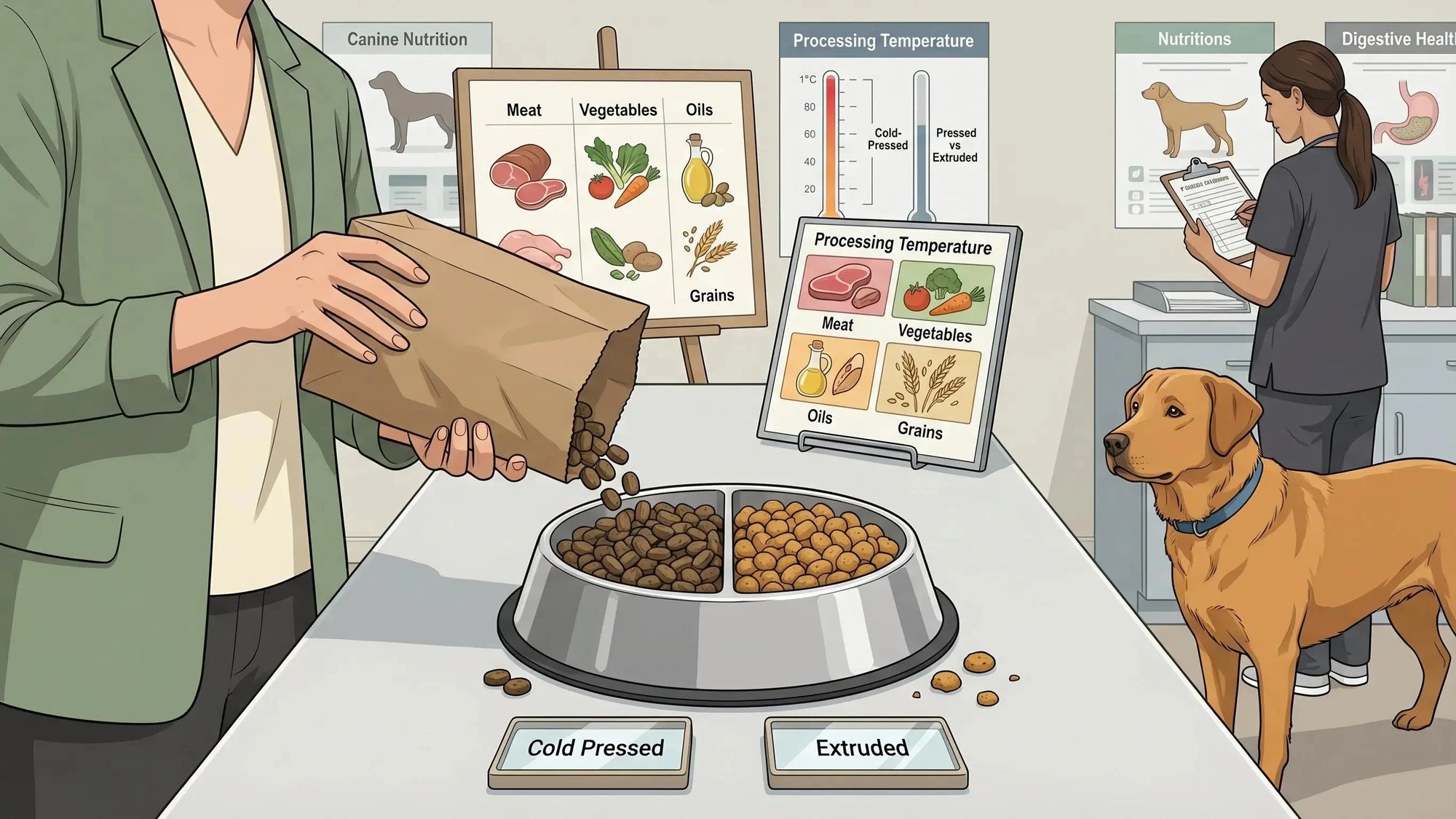 Cold Pressed Dog Food Nutrients Explained Clearly - Nextrition Pet